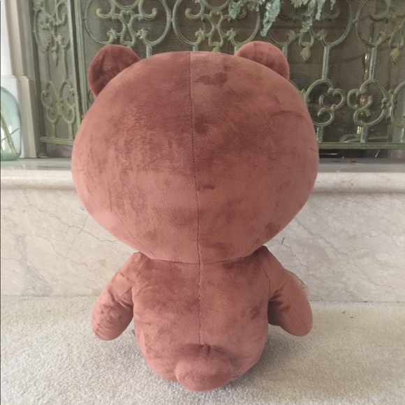 LINE FRIENDS | Other | Line Friends Brown Bear Plush | Poshmark